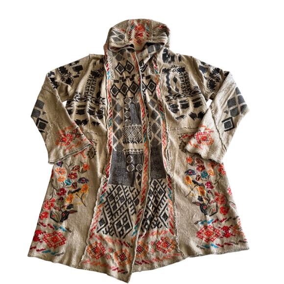 Johnny Was | Sweaters | Johnny Was Biya Tro Embroidered Art To Wear ...